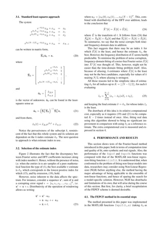 Exponential-plus-Constant Fitting based on Fourier Analysis | PDF