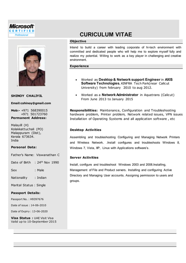 SHINOY_Resume new | DOCX