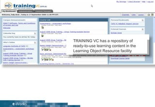Training VC Presentation | PPT | Online Education | Education