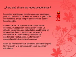 Redes Academicas | PPT