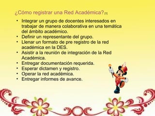 Redes Academicas | PPT