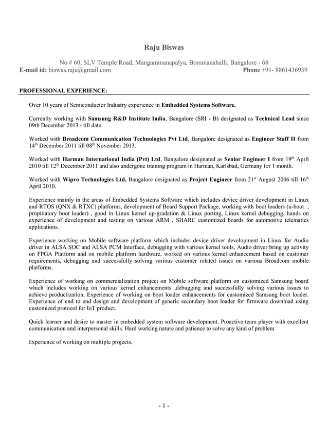 Raju_Biswas_Resume | PDF