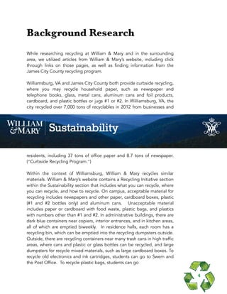 Recycling Report | PDF