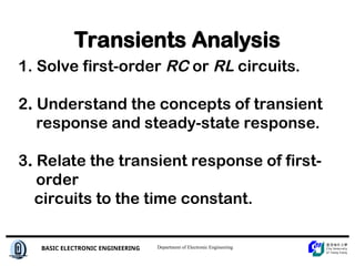 Transient analysis of RLC circuit Eleectrical | PPT