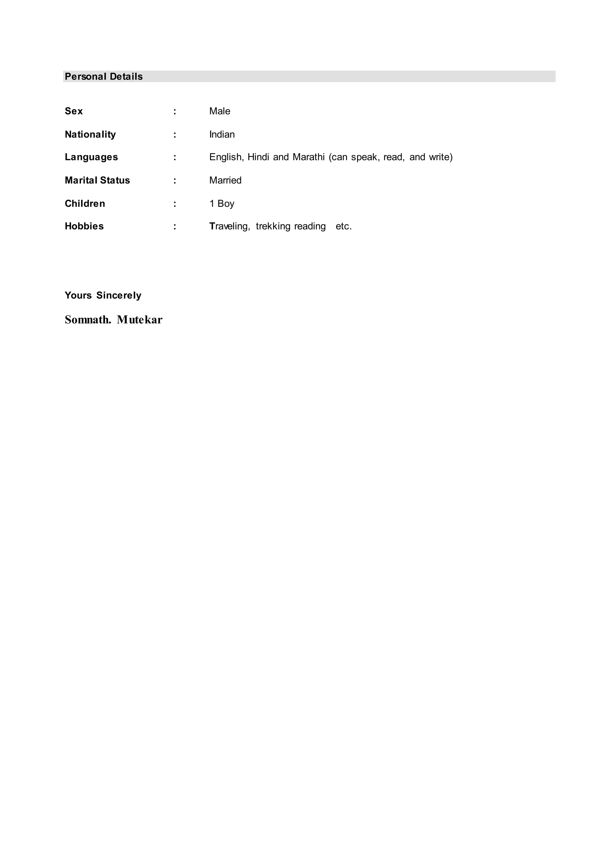 Somnath cv | DOCX | Civil Engineering Industry | Industries