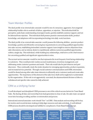 Team Based Sales Approach Concept Whitepaper Linkedin (1) | PDF