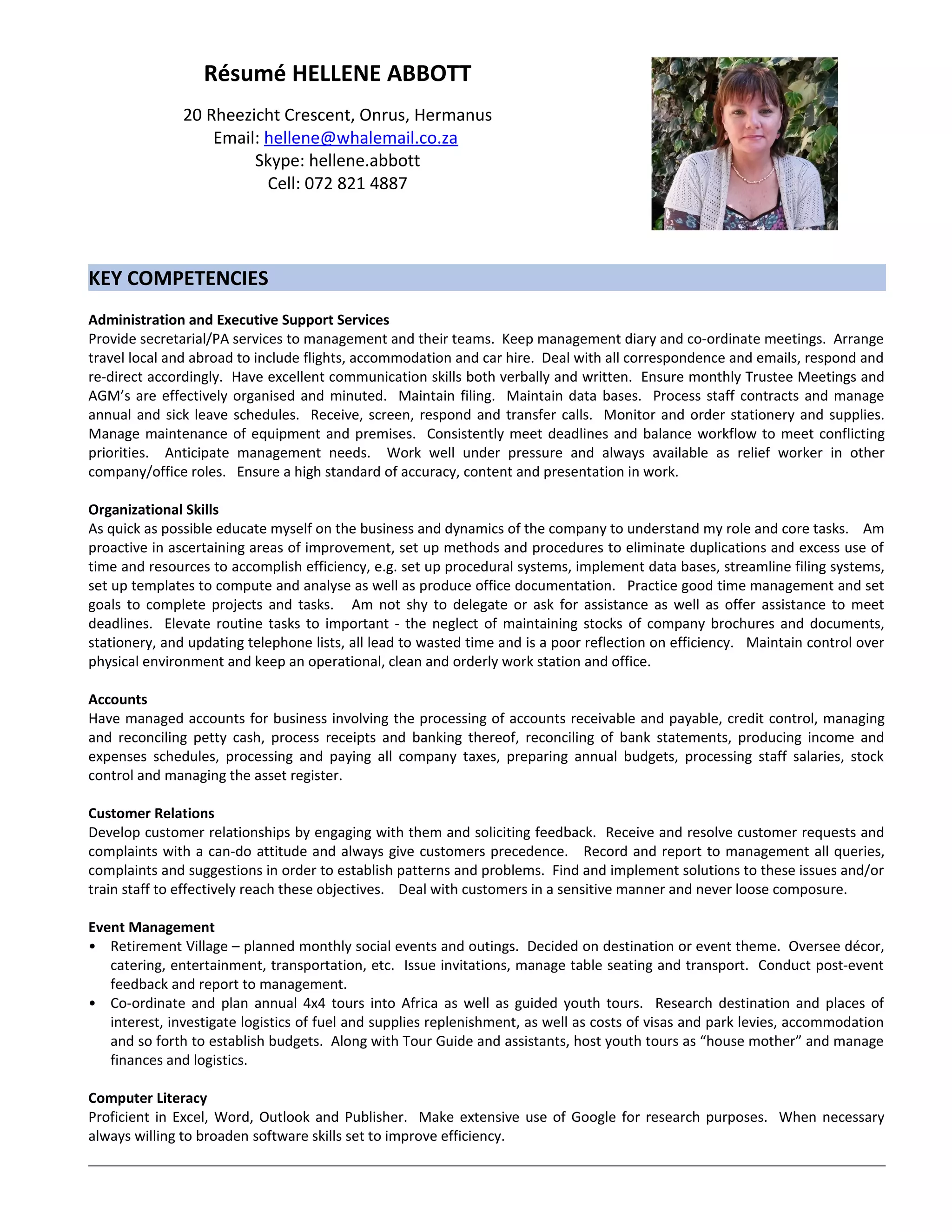 00 CV Hellene Abbott | PDF