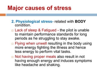 Stress in aviation | PPT