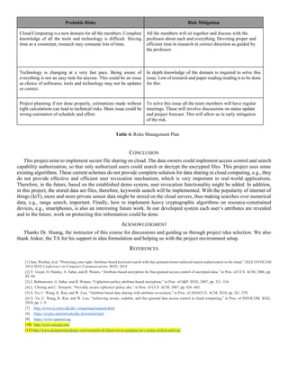 Secure File Sharing on Cloud | PDF