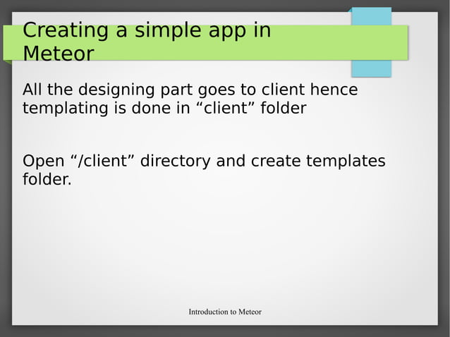 code-camp-meteor | PPT