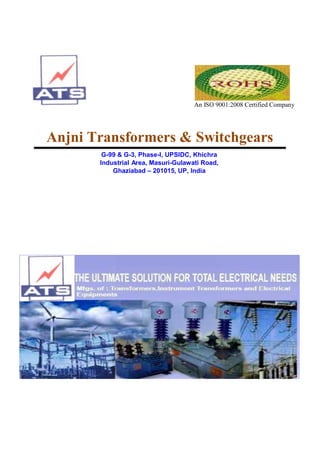 Catalogue-Oil Cooled-Resin Cast CTs-PTs-ATS | PDF
