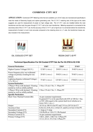 Catalogue-Oil Cooled-Resin Cast CTs-PTs-ATS | PDF