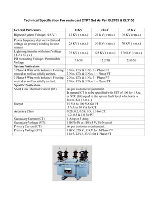 Catalogue-Oil Cooled-Resin Cast CTs-PTs-ATS | PDF