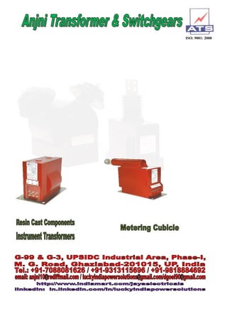Catalogue-Oil Cooled-Resin Cast CTs-PTs-ATS | PDF