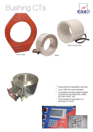 Catalogue-Oil Cooled-Resin Cast CTs-PTs-ATS | PDF