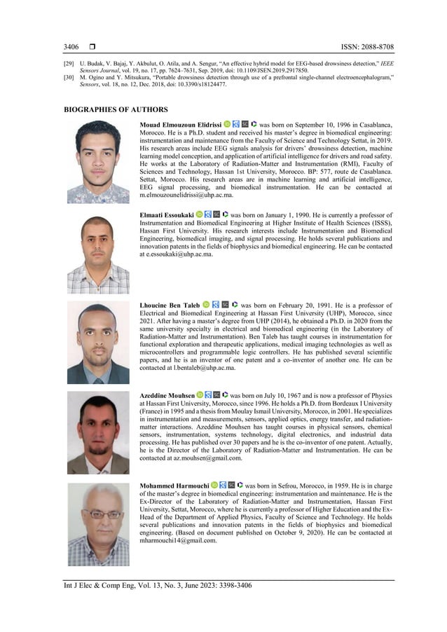 Drivers Drowsiness Detection Based On An Optimized Random Forest Classification And Single