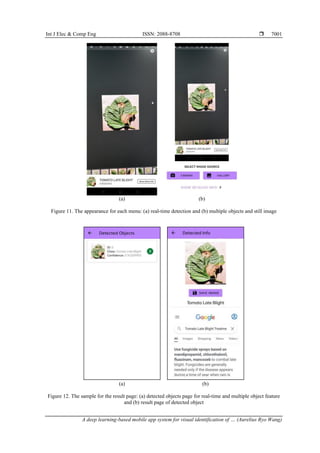 A deep learning-based mobile app system for visual identification of tomato plant disease | PDF ...