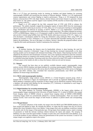 Breast cancer detection using ensemble of convolutional neural networks ...