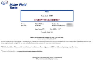 Major Field Test | PPT