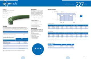 System Seals Steel Brochure | PDF