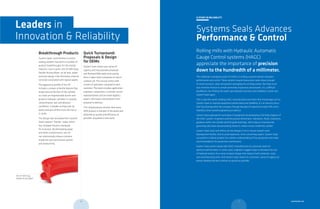 System Seals Steel Brochure | PDF
