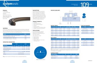 System Seals Steel Brochure | PDF
