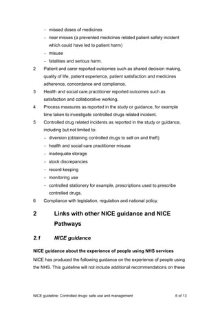 NICE -the-safe-use-and-management-of-controlled-drugs3 | PDF