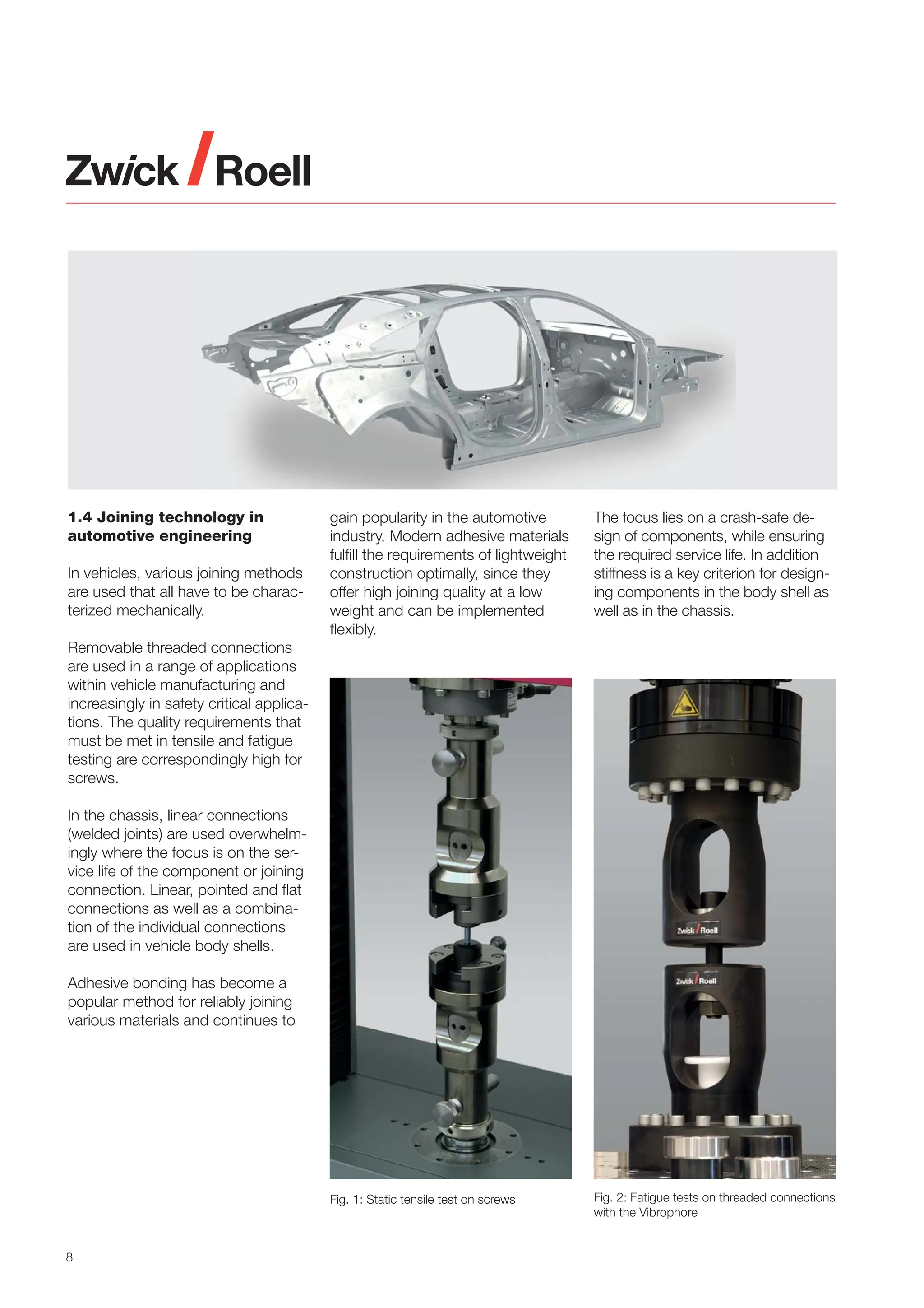 Automotive components and material testing | PDF