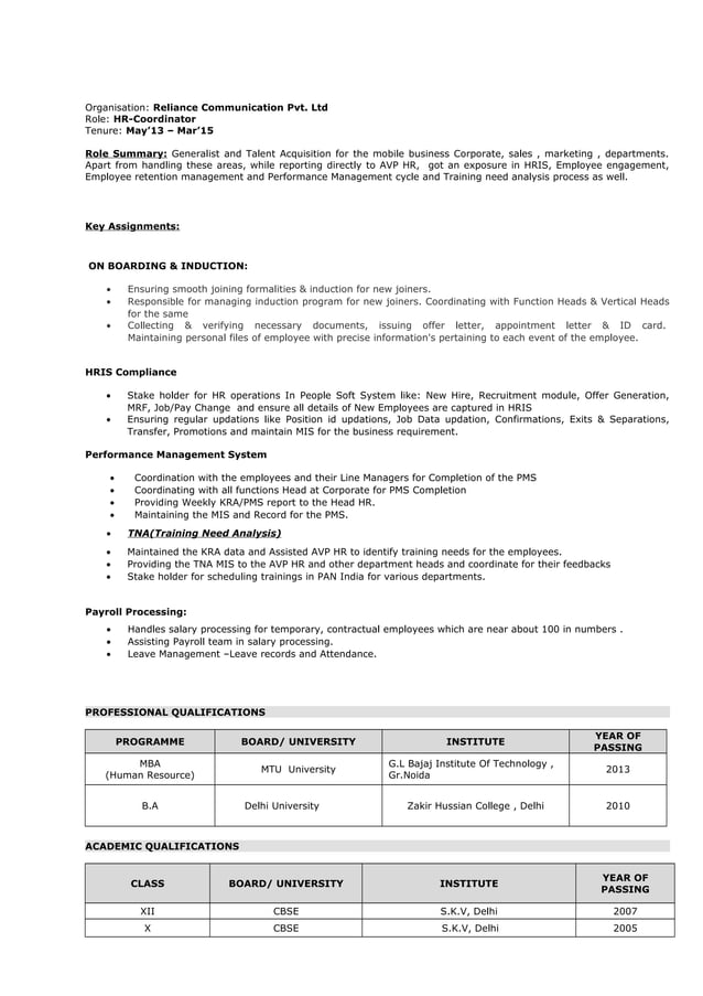 Renu Resume | DOC