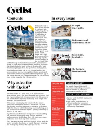 Cyclist Media Kit 2017 | PDF