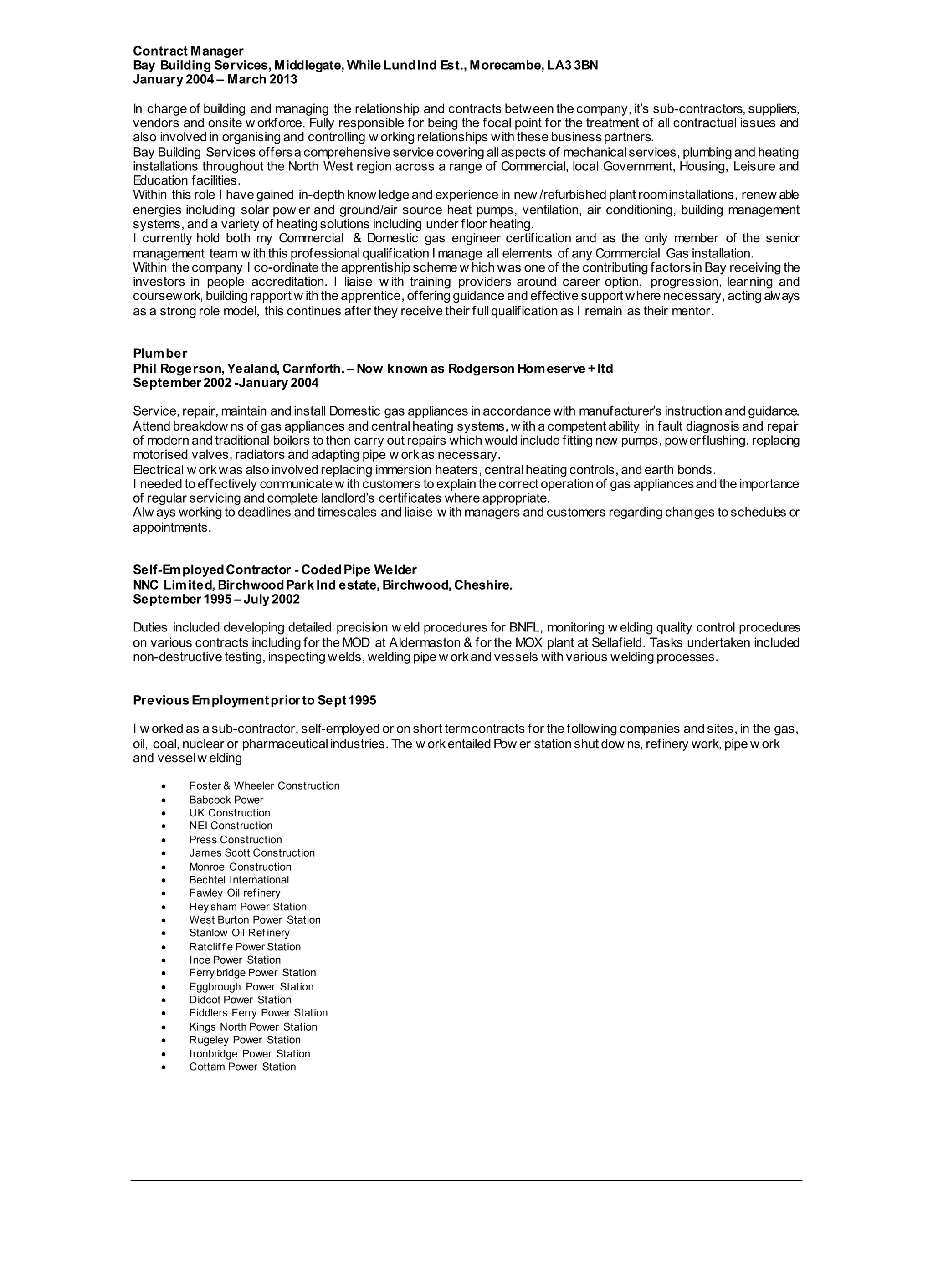 Chris Beckett Rev 1 CV | DOCX