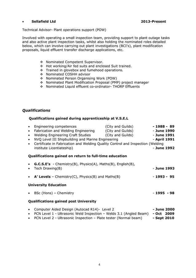 Darren CV May 2015 | PDF