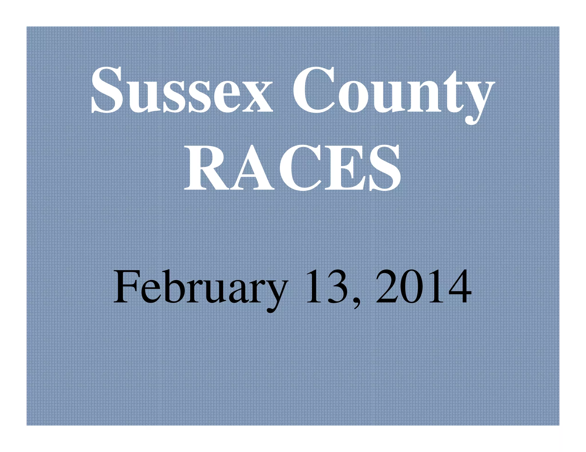 2014_Feb_Meeting_Presentation_Slides | PPT