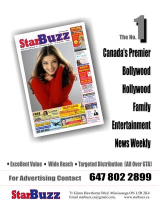 Media Kit - StarBuzz | PDF