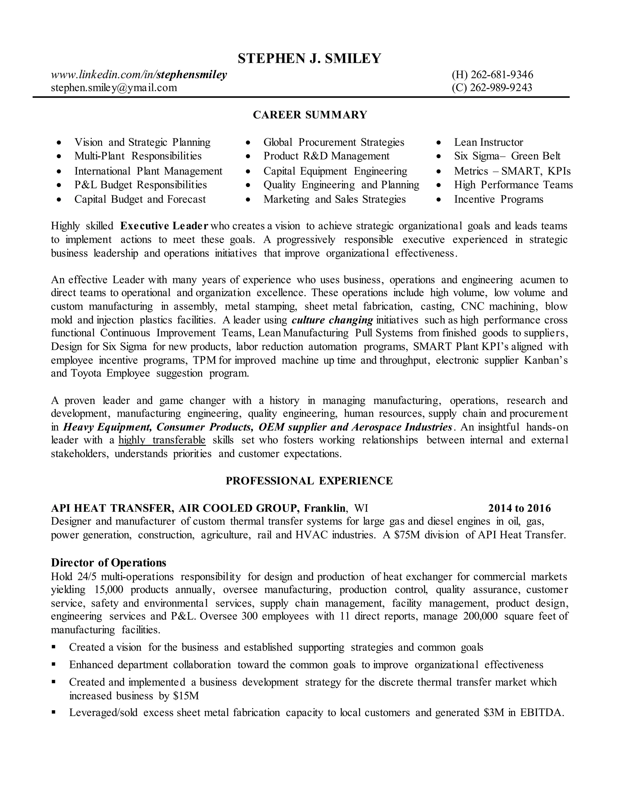 Smiley Stephen Resume | DOCX