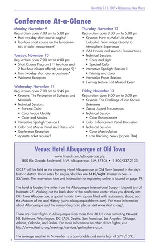 CIC 17 Preliminary Program | PDF