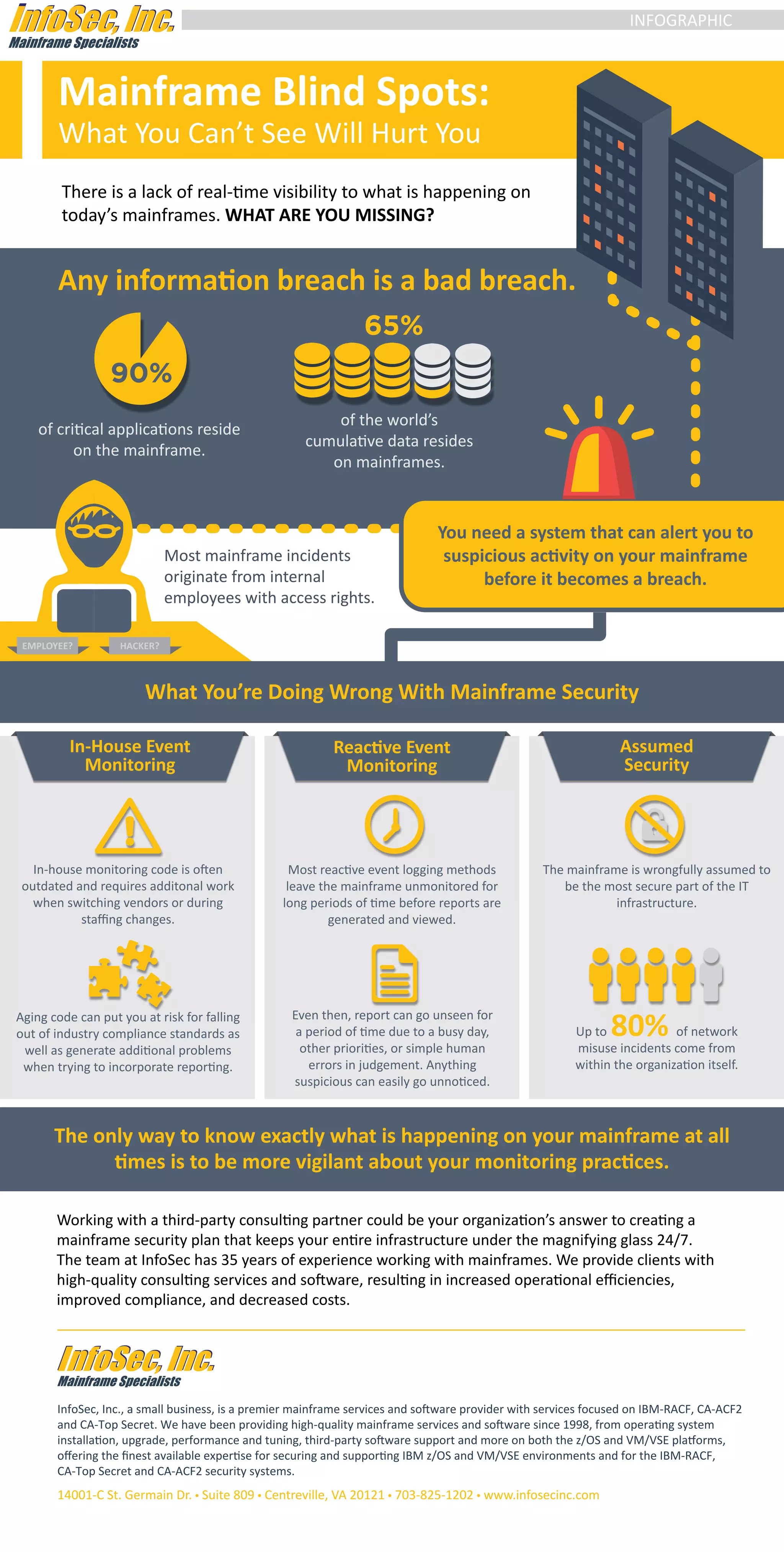 Infographic-1-MainFrame BlindSpots_082015 | PDF | IT and Internet Support | Internet