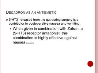 decadron powerpoint- final copy | PPT