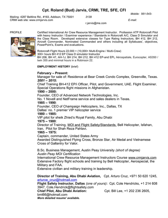 flight resume 1 pg | PDF