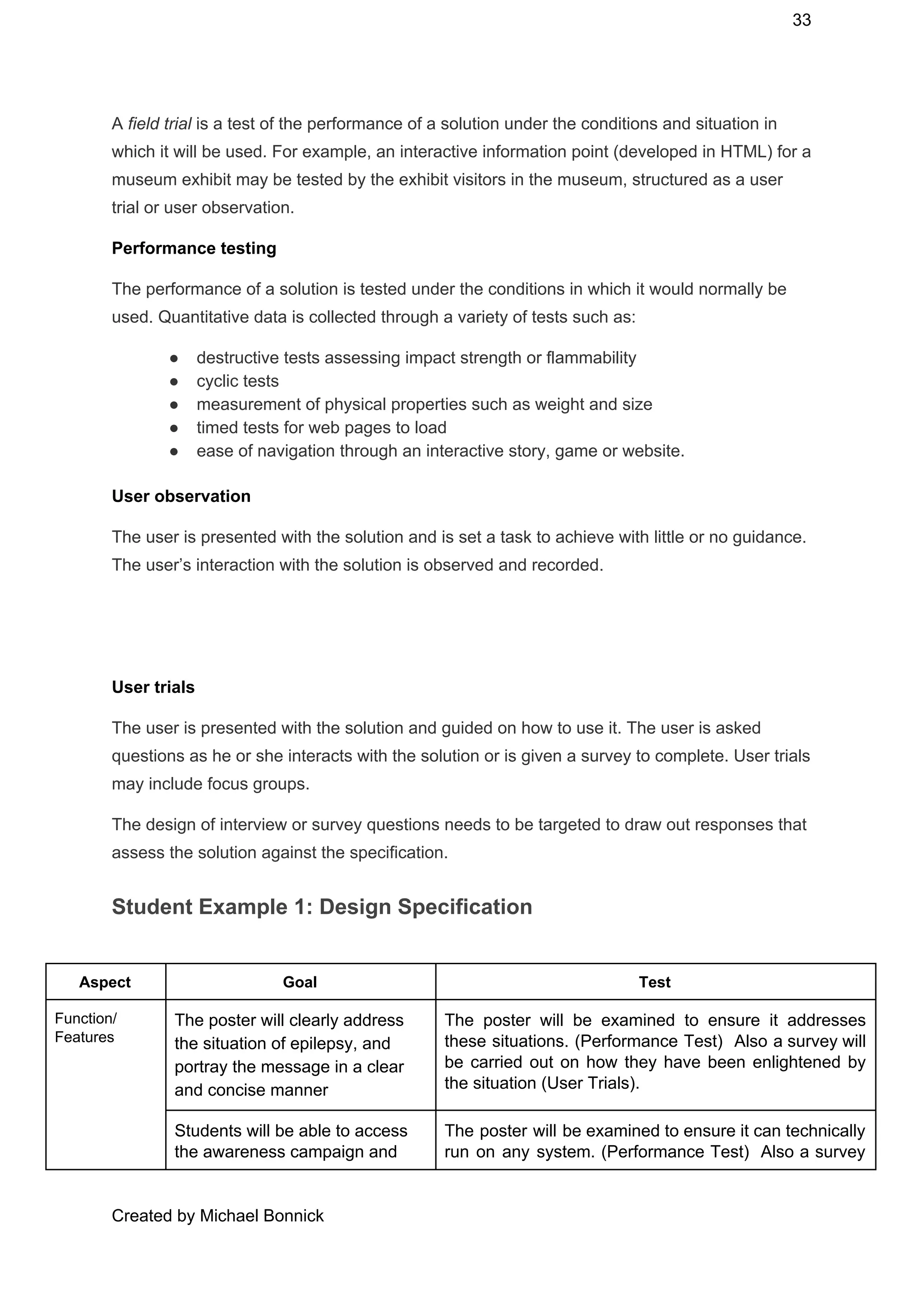 MYP Design Cycle Resource | PDF