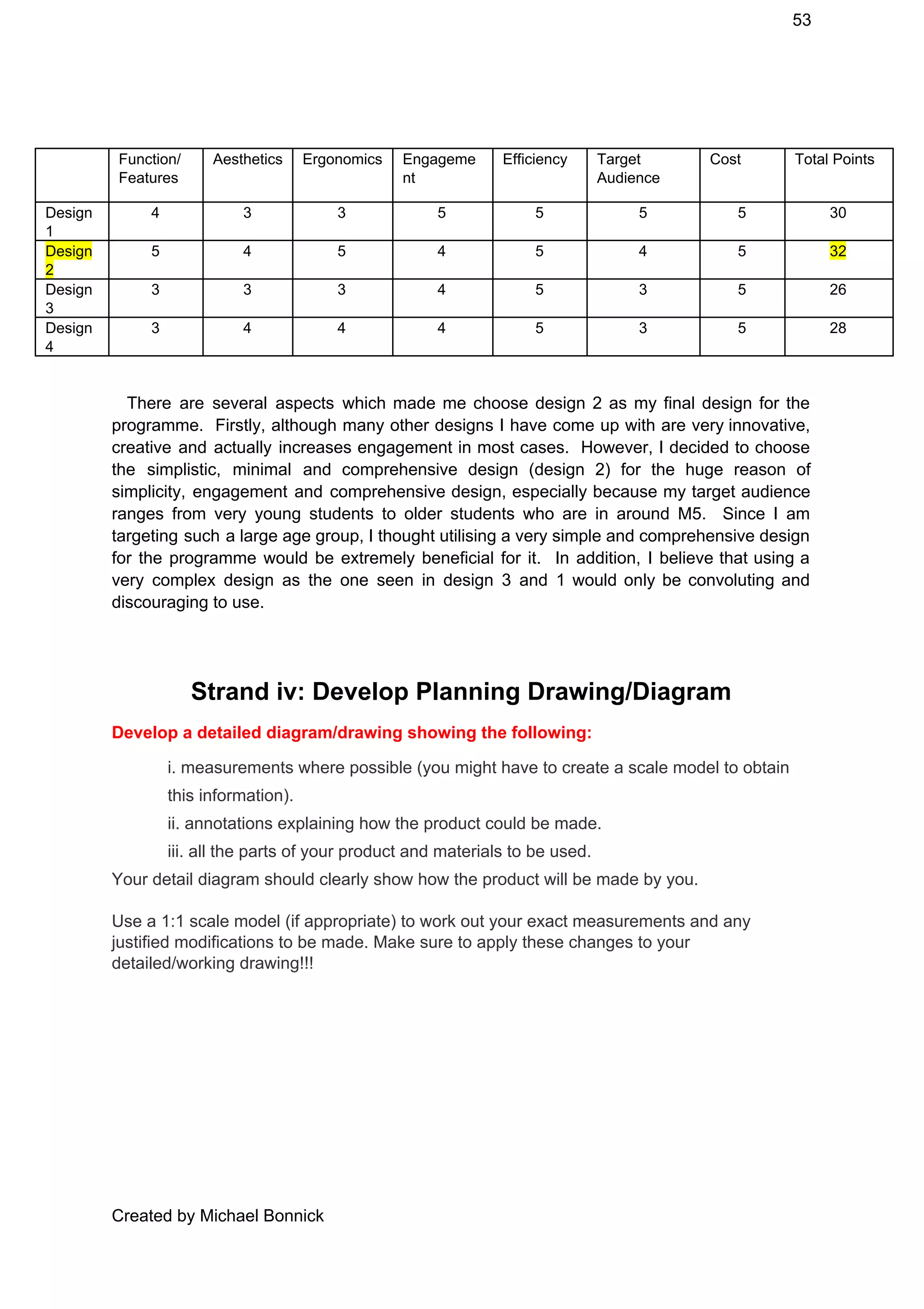 MYP Design Cycle Resource | PDF