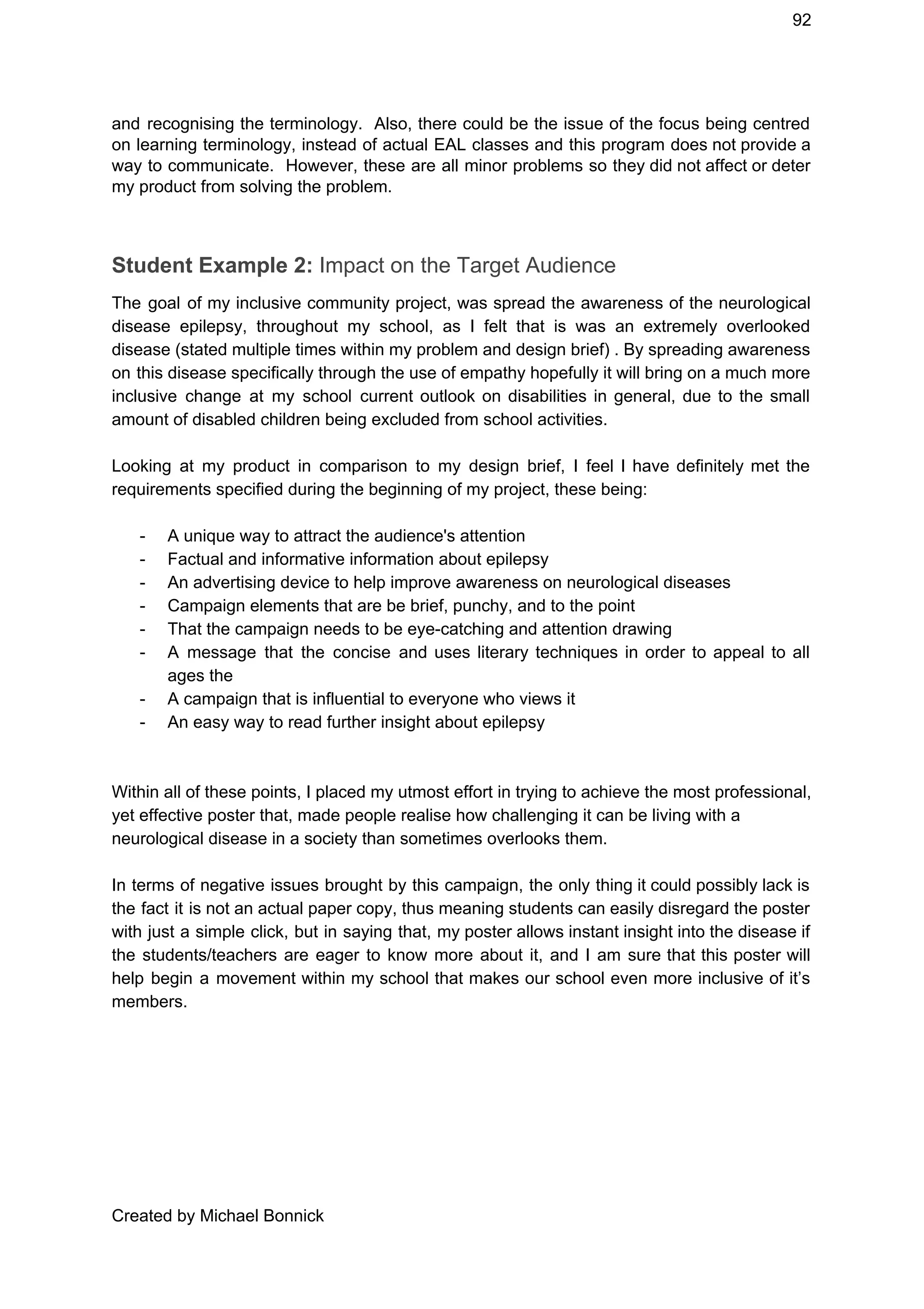 MYP Design Cycle Resource | PDF