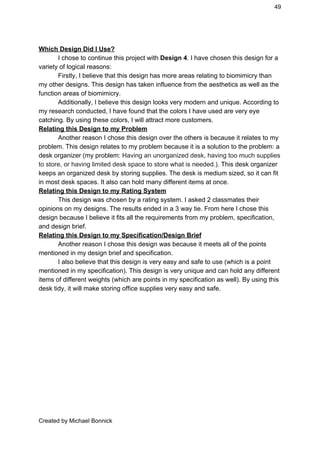 MYP Design Cycle Resource | PDF