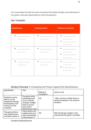 MYP Design Cycle Resource | PDF