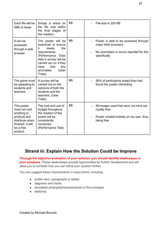 MYP Design Cycle Resource | PDF