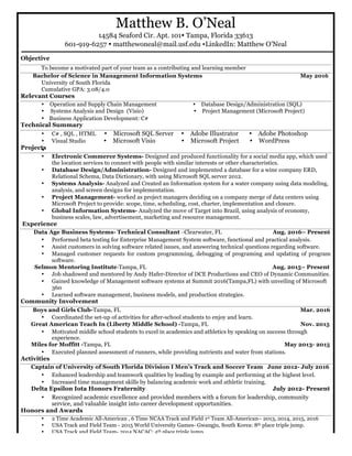 Resume- Matthew | PDF