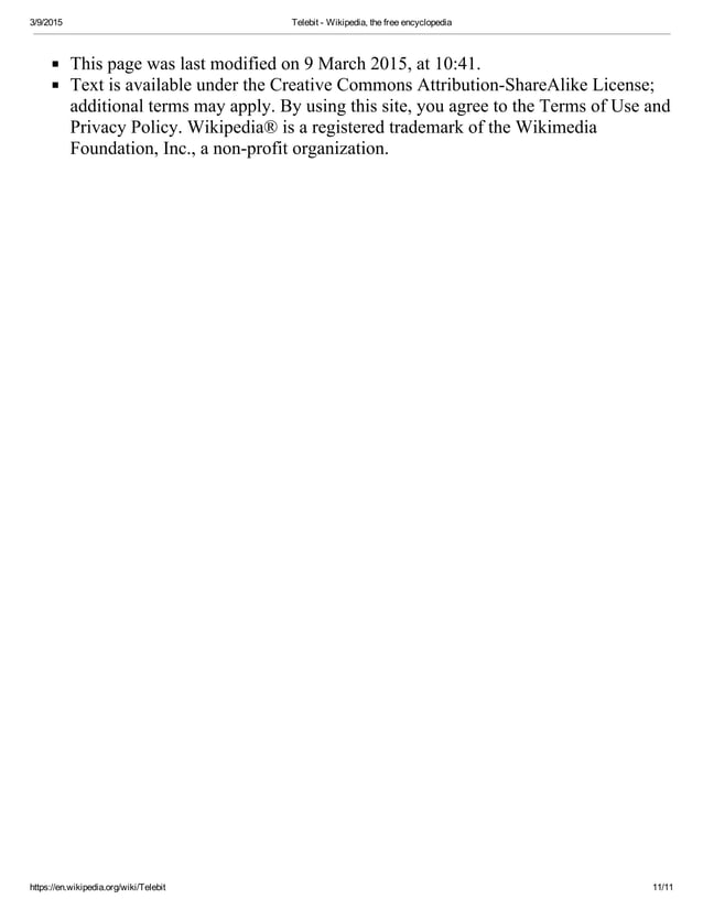 Telebit - Wikipedia, the free encyclopedia | PDF