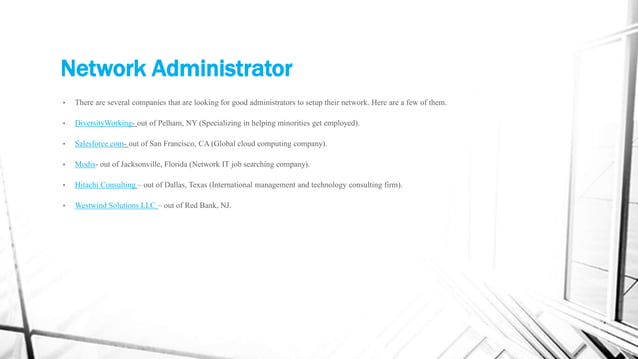 Network Administrator Project PowerPoint | PPT