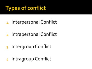 Types of Conflict | PPTX