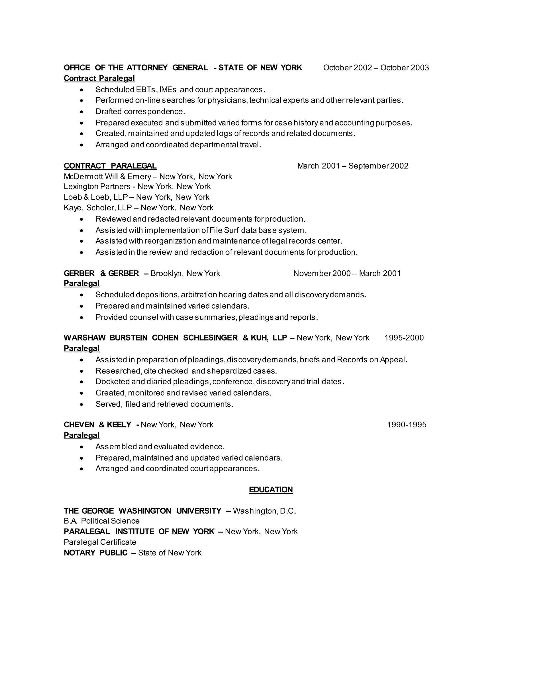 Arial Resume 2015 | DOCX